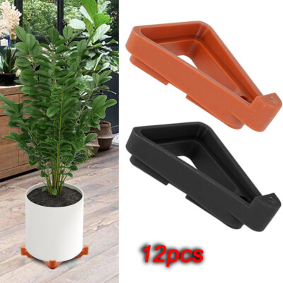 12/24X Invisible Low Profile Flower Pot Feet Garden Plant Pot For ...