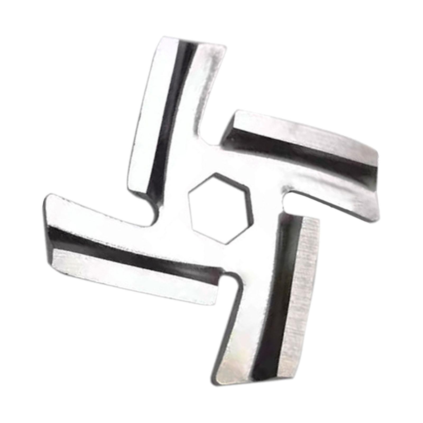 5 Pieces Food Meat Grinder Blade Replacement 8.3mm Food Grinder Blade ...