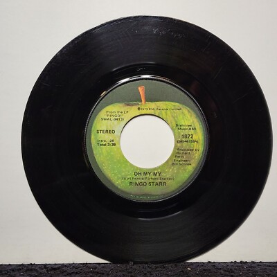 RINGO STARR OH MY MY/STEP LIGHTLY (VG) 1872 45 RECORD | eBay