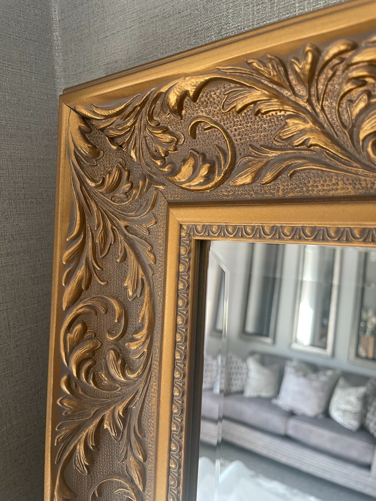 Fabulous Ornate Decorative Mirror - Choice of Size & Frame Colour ...
