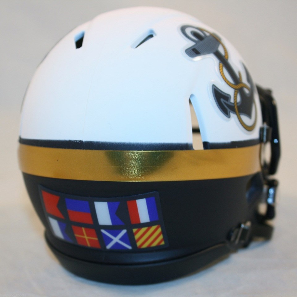 Navy Midshipmen Special 2012 Alternate Speed Mini Football Helmet | eBay