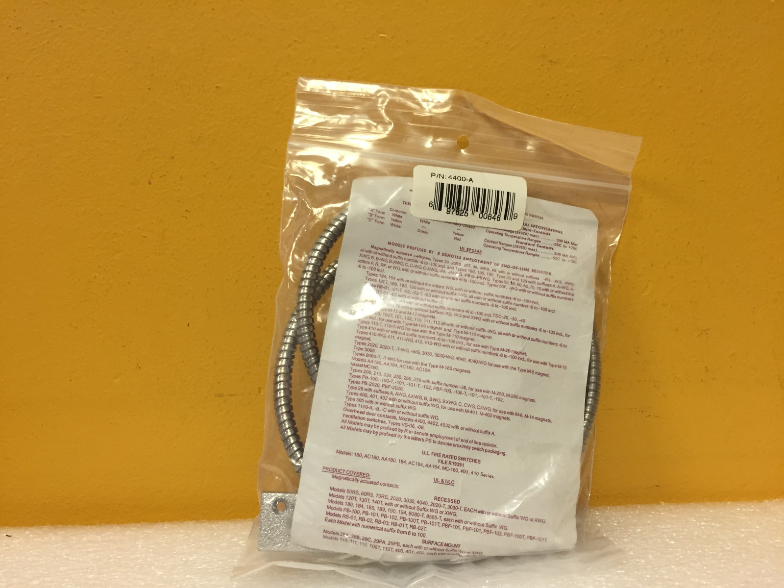 GRI 4400A 2.5" Gap, 200 VDC, 500 mA, Industrial Surface Mount Switch ...