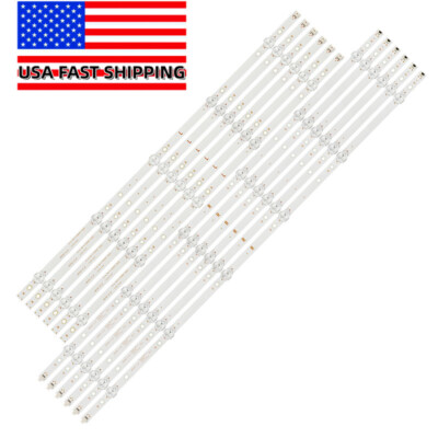 12Pcs LED Strips For INSIGNIA NS-65DF710NA21 LB65065 V1_00 TPT650J1 ...