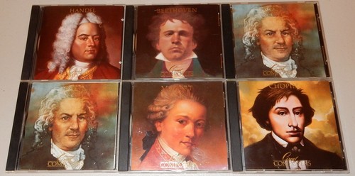 Time Life 6 Cds Great Composers Mozart Beethoven Handel + | eBay