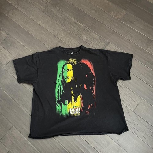 Zion Rootswear Bob Marley T-Shirt Jamaica Reggae Dreads Y2K Vintage ...