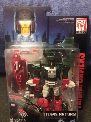 Transformers TITANS RETURN Grax & Skullsmasher Deluxe Class | eBay
