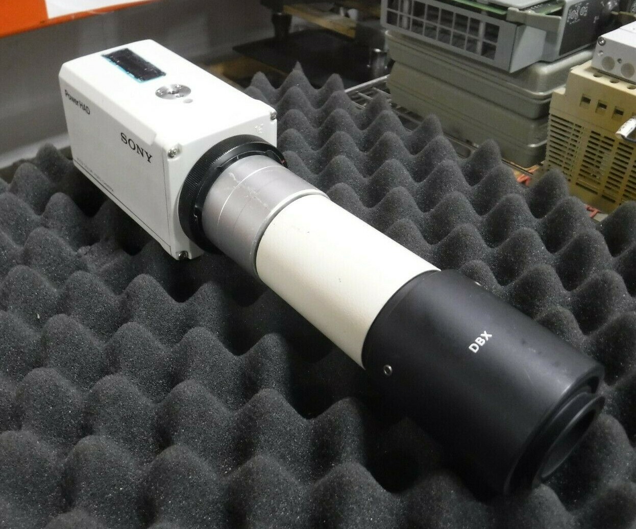 Sony DXC-950 Power HAD 3CCD Color Video Camera + Nikon 38SFB-0.45xT ...