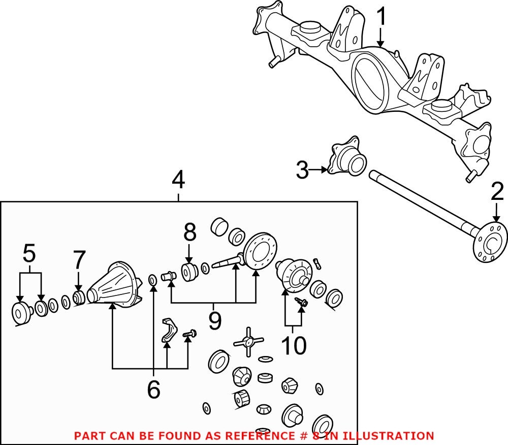 Genuine OEM Differential Pinion Bearing for Toyota 9036635087 | eBay