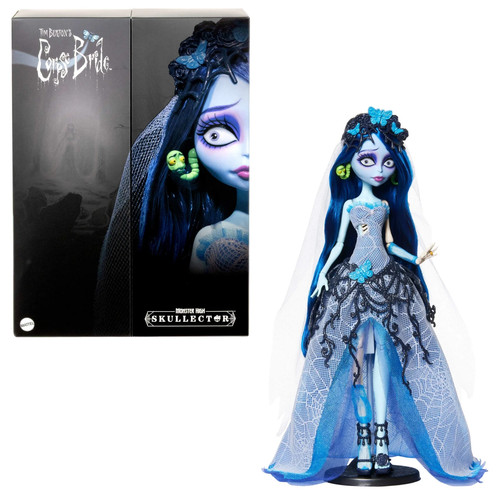 Monster High Skullector Corpse Bride Collectible Doll, Emily in Gothic ...