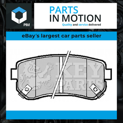 Brake Pads Set Rear KBP1924 Key Parts 583021GA00 Genuine Top Quality ...