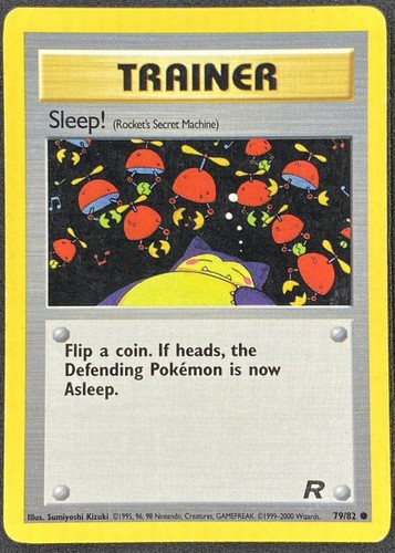 Pokémon Sleep! 79/82 TR Team Rocket Unlimited LP/NM | eBay