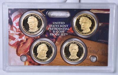 2010 U.S. Mint Presidential 4 Coin Proof Set - No Box Or COA | eBay