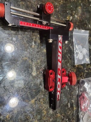 LEFT HAND SURE-LOC SIGHT WITH 6" BAR NO SCOPE JUST THE SIGHT & SCOPE ...