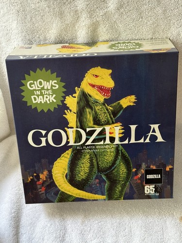 Godzilla Glow Model Kit Aurora Reissue Mint Atlantis | eBay