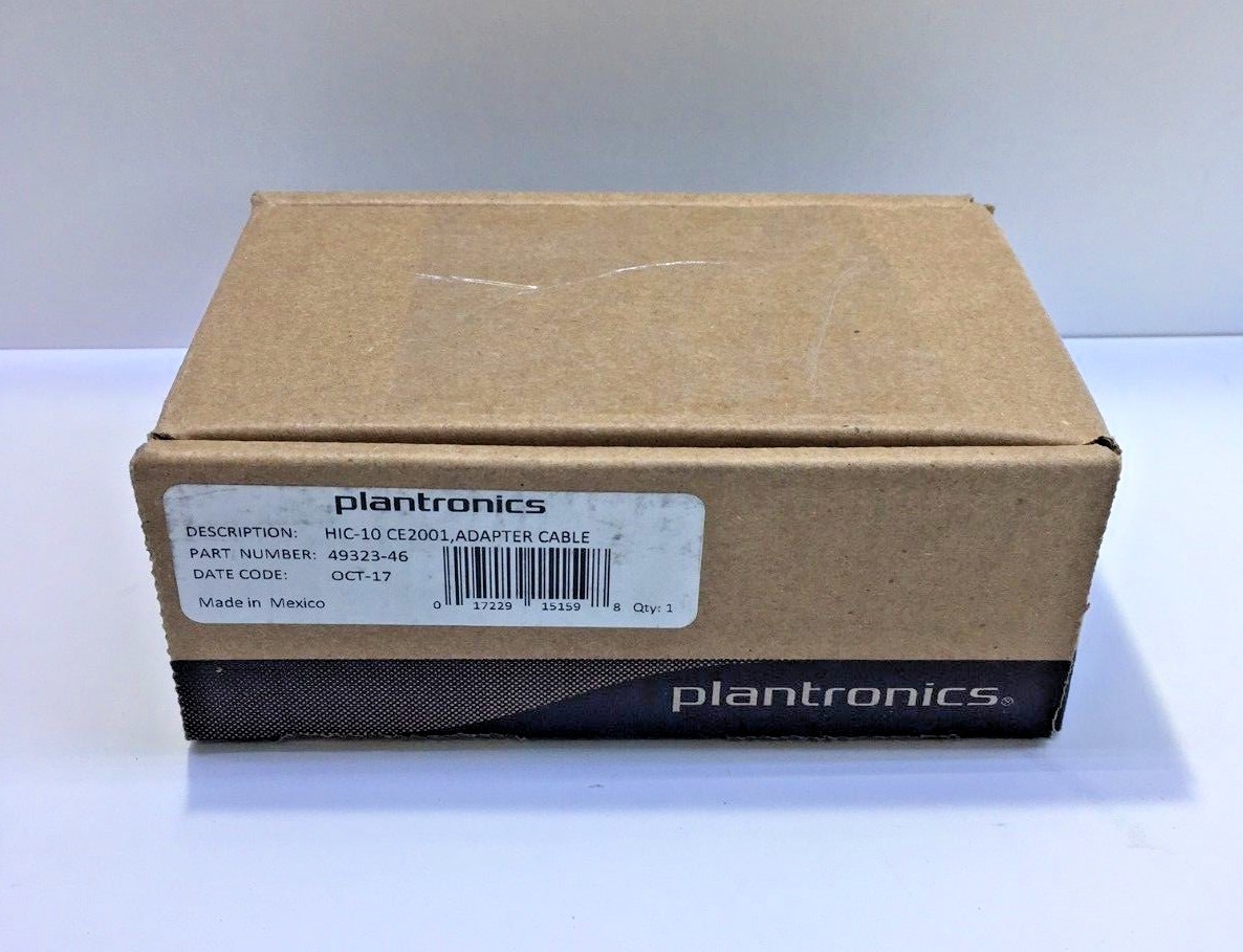 Plantronics HIC-10 Adapter Cable for Avaya 2400 4400+ 4600 5400 5600 ...