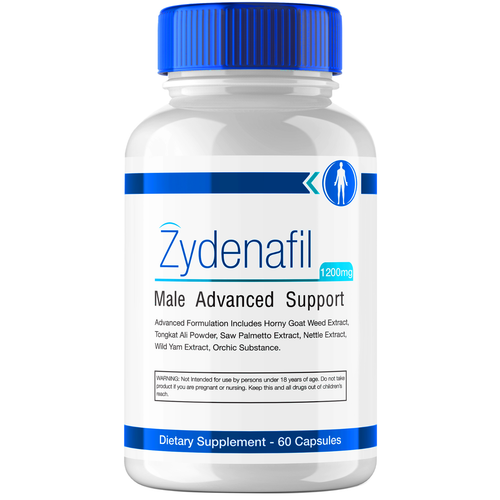 Zydenafil Pills for Men Advanced Formula - Male Support (60 Capsules ...