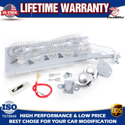 3387747 Dryer Heating Element & 279816 & 279973 & 3392519 for Whirlpool ...
