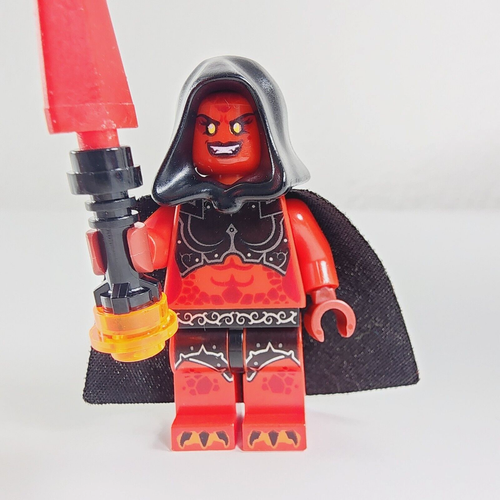 Lego Lavaria Minifigure Cape Nexo Knights - 70323 - nex047 | eBay