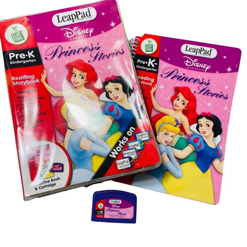 LeapPad Disney Princess Stories Pre-K Reading Storybook & Cartridge | eBay