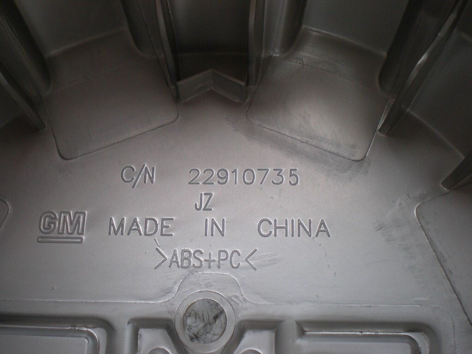 2015-2019 GMC Sierra 2500 3500 HD Chrome OEM Center Cap P/N 22910735 ...