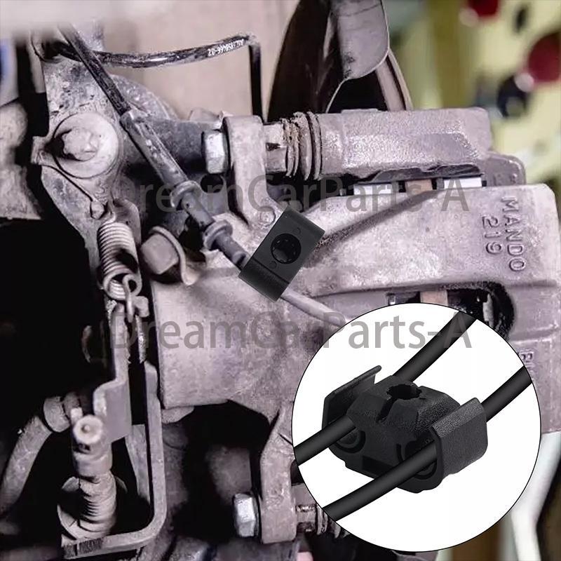 10pcs Reliable Brake Line Mounting Clips 10Pcs Black For 5mm (3/16 ...