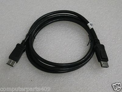 OEM Dell OptiPlex USFF/SFF/DT/MT 2M DisplayPort Video Cable P/N: RN698 ...