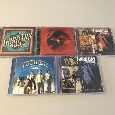 THIRD DAY - 5 CD LOT - USED CDs | eBay