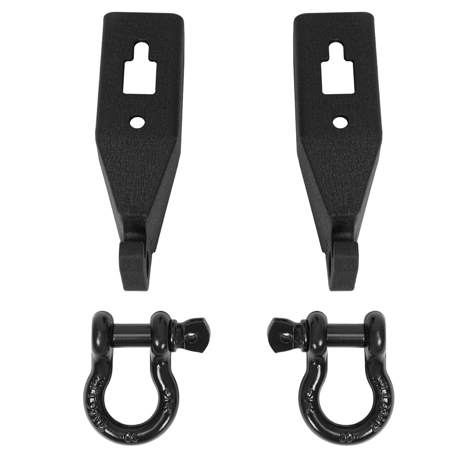 Front Tow Hook Bracket Replacement Shackle Mount Kit For Ford F150 F ...