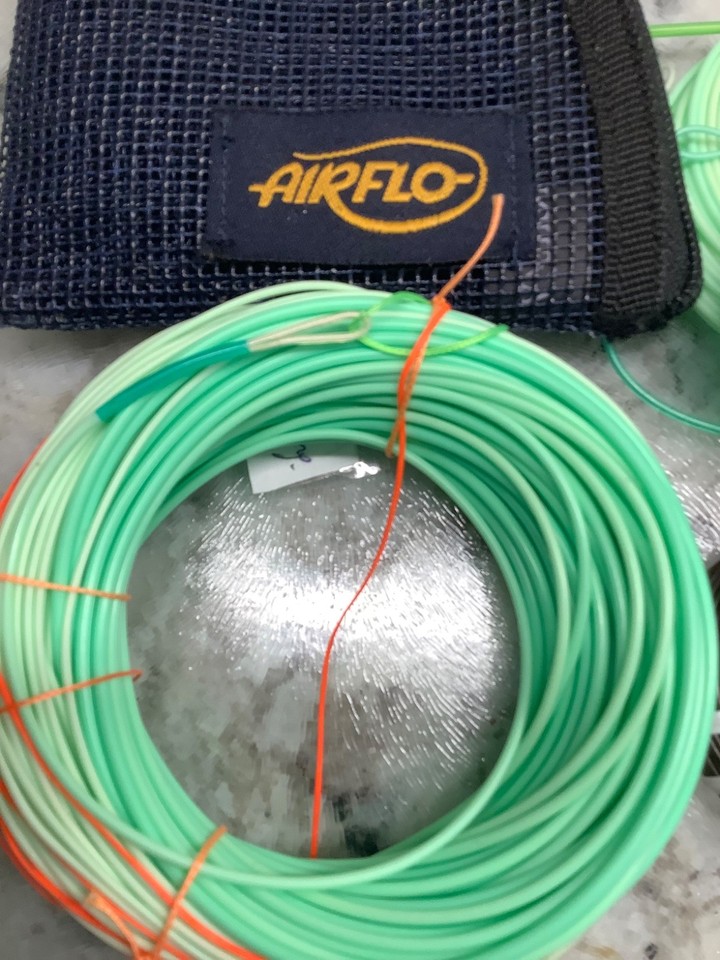 AIRFLO MULTI TIP SHOOTING HEAD FLY LINE #9/10 INTERGRATED RUNNING LINE ...