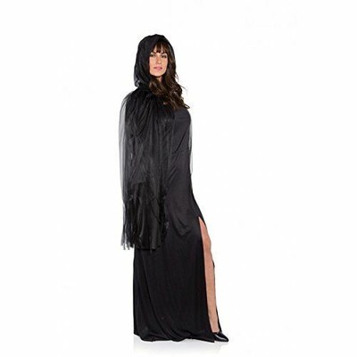 Ghost Cape - 3/4 Length - Tattered - Black - Costume - Adult | eBay