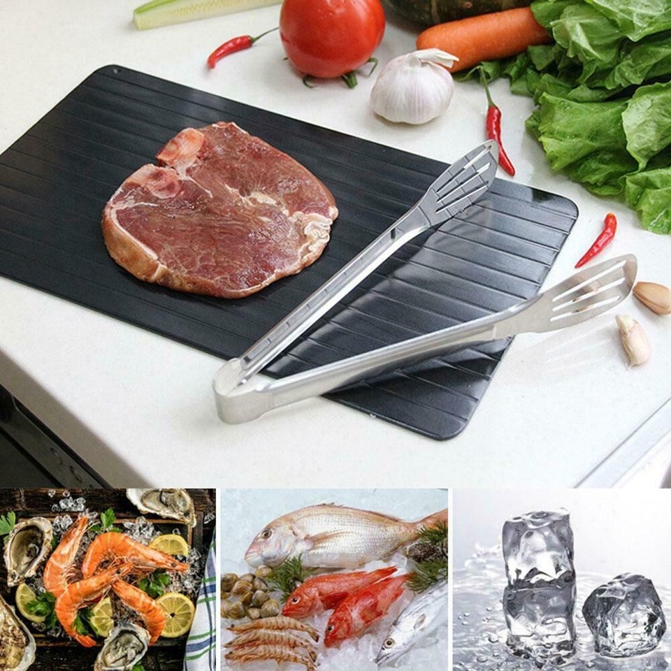 Defrosting Tray for Frozen Meat Rapid and Safer Way of Thawing Food ...