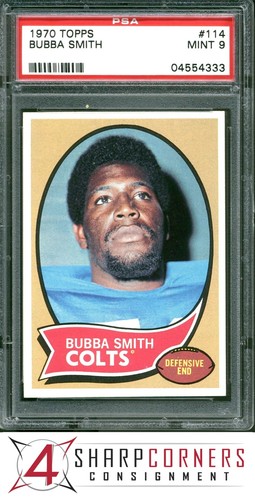 1970 TOPPS #114 BUBBA SMITH RC COLTS PSA 9 | eBay