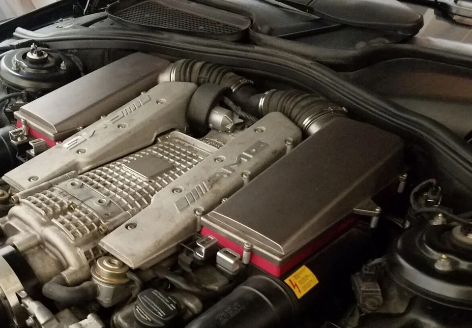 AMG M113K Cold Air intake SPACER kit for E55, S55, CL55, CLS55, G55 ...