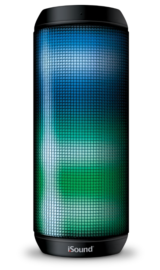 New iSound iGlowSound Tower Wireless Rechargeable Bluetooth Speaker ...