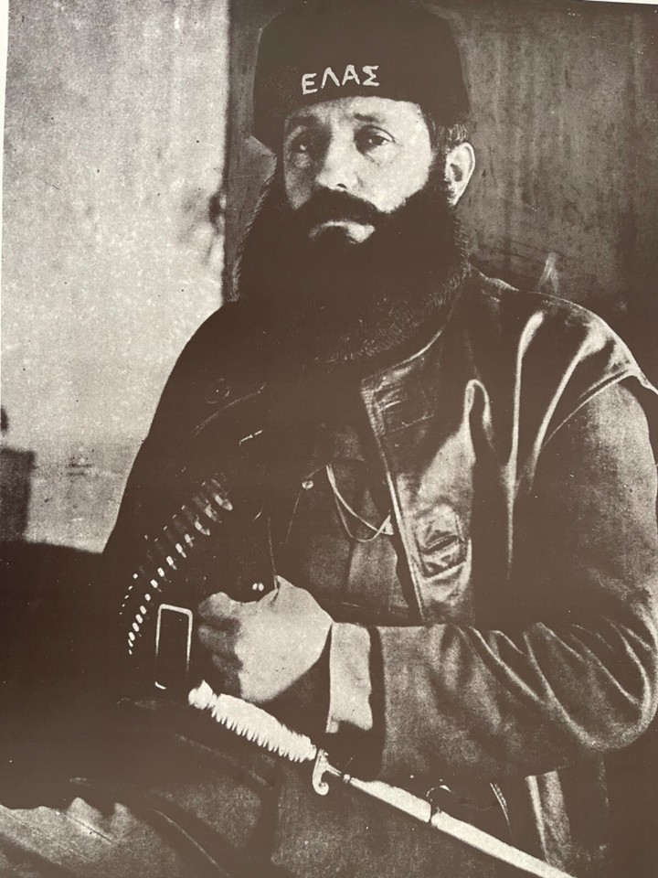 ARIS VELOUCHIOTIS, ELAS, GREEK REVOLUTION , RARE 1980’s POSTER | eBay