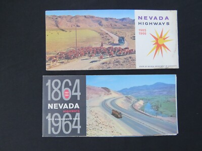 (2) 1964 & 1965 Nevada Highway Maps - State of Nevada Department of ...