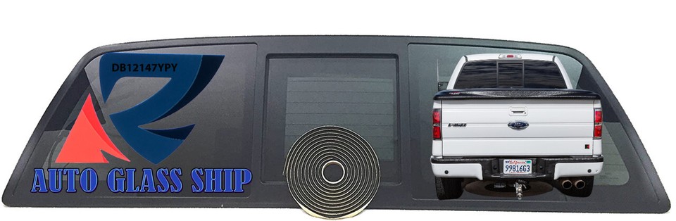 DB12147YPY Back Window Encap Heated Slider Solar 3 Piece Assembly Power ...