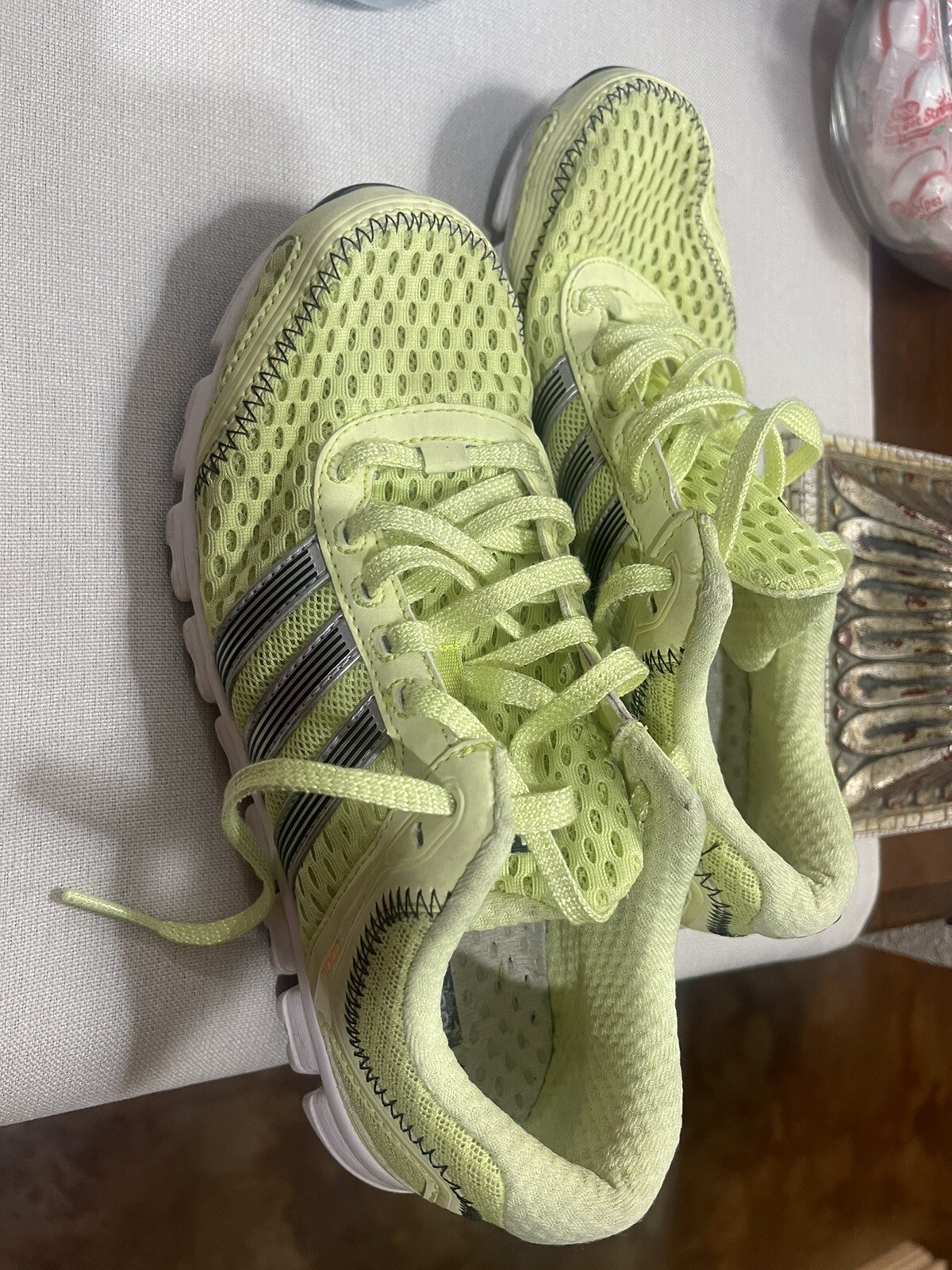 Adidas Womens Climacool Revent G56555 Yellow Running Shoes Sneakers ...