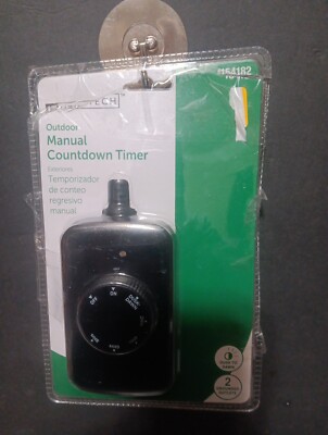 UTILITECH #0154182 OUTDOOR MANUAL COUNTDOWN TIMER LIGHT SENSOR | eBay