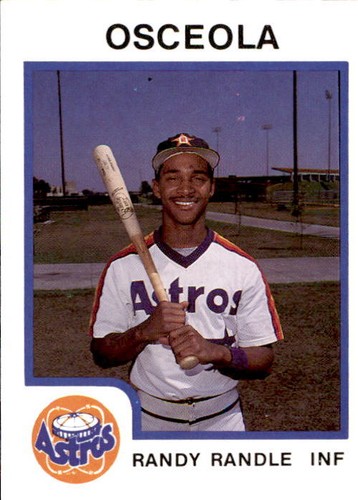 1987 Osceola Astros ProCards #956 Randy Randle Houston Texas TX ...