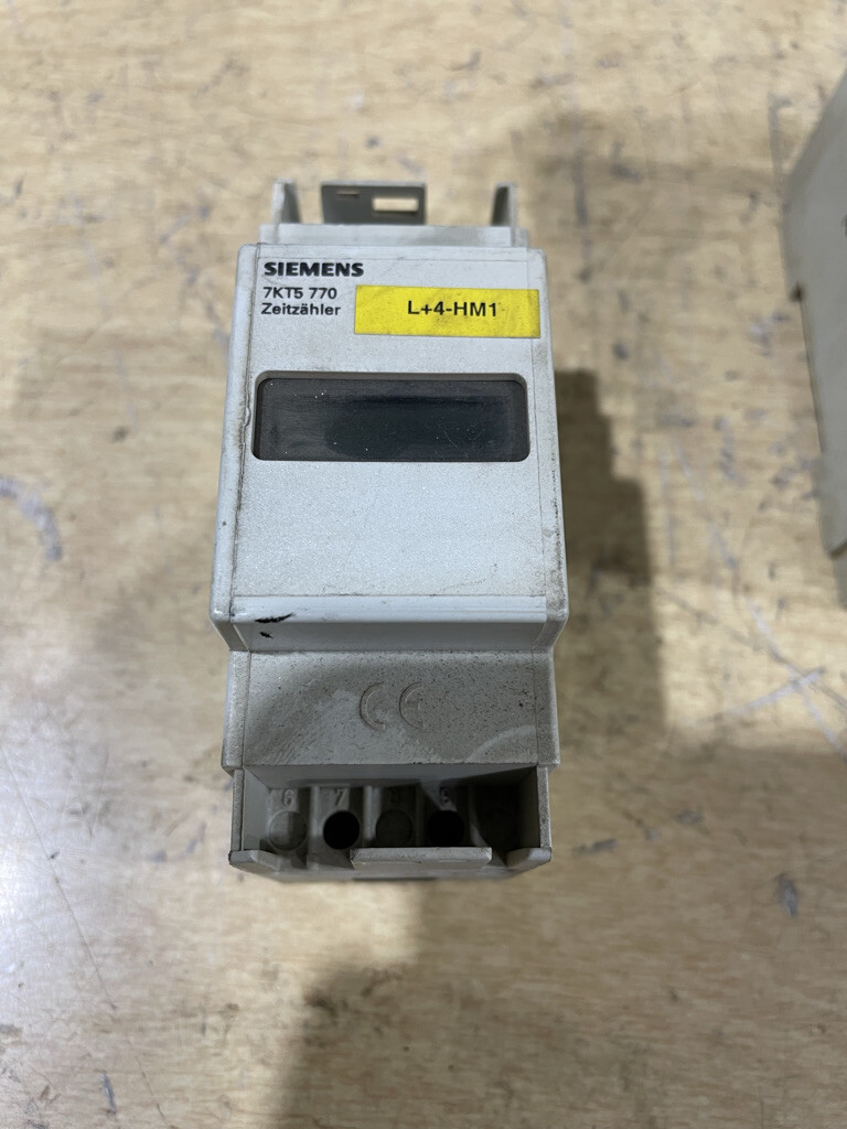 SIEMENS 7KT5 770 ELECTRIC TIME COUNTER B252 | eBay