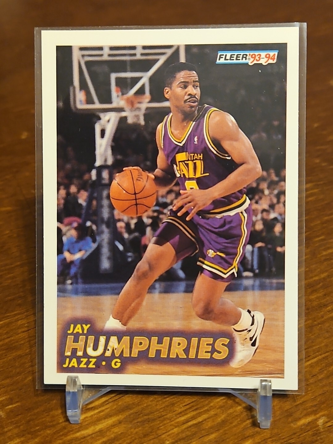 1993-94 Fleer Utah Jazz Basketball Card #208 Jay Humphries | eBay