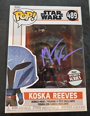 MERCEDES VARNADO SIGNED KOSKA REEVES FUNKO POP SASHA BANKS STAR WARS ...