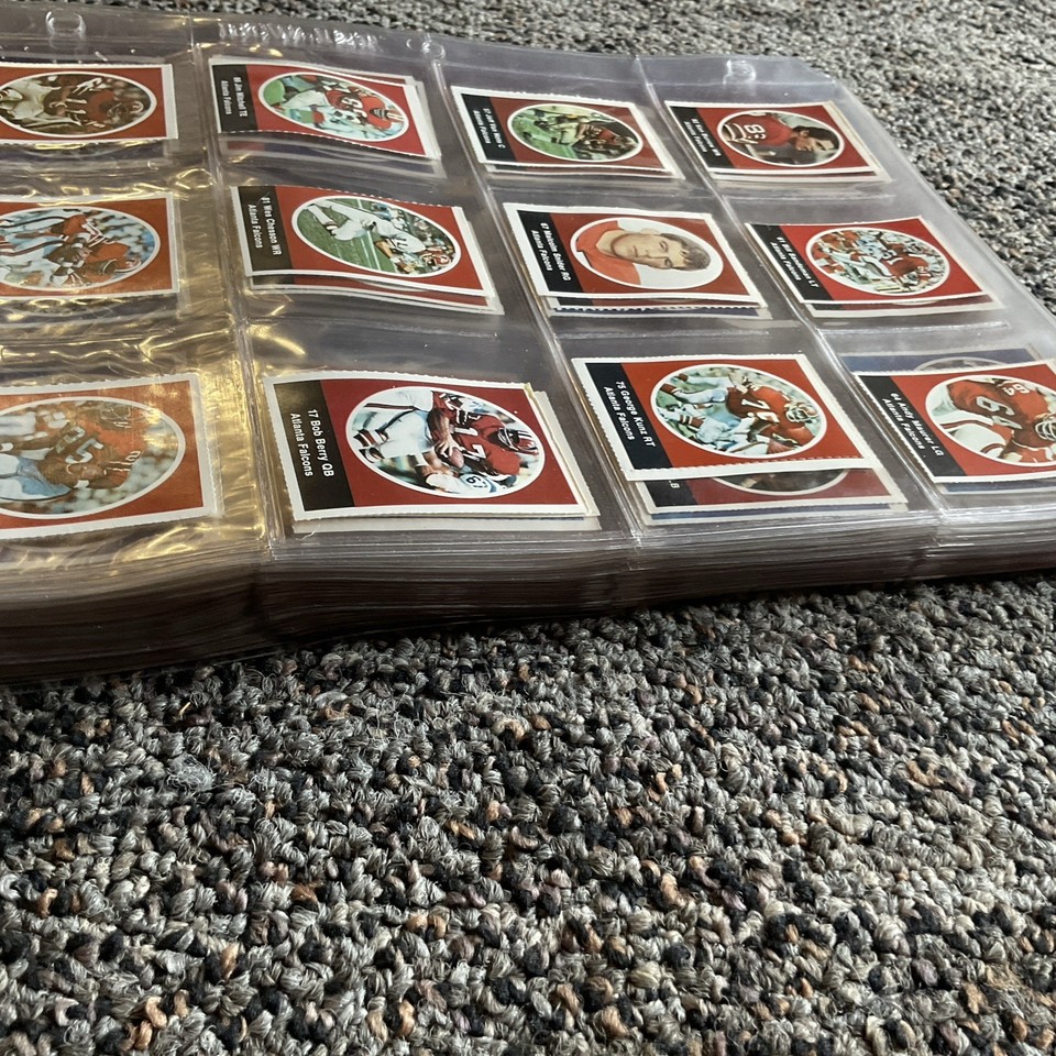 SUNOCO 1972 NFL STAMPS COMPLETE SET Of 624, Butkus, Bradshaw, Starr ...