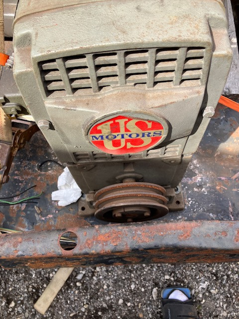 US Varidrive Motor / Gearbox 240V 3ph 300 RPM to 4000 RPM with ...