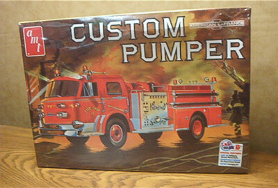 AMT CUSTOM PUMPER AMERICAN LAFRANCE FIRE TRUCK MODEL KIT #1053 | eBay
