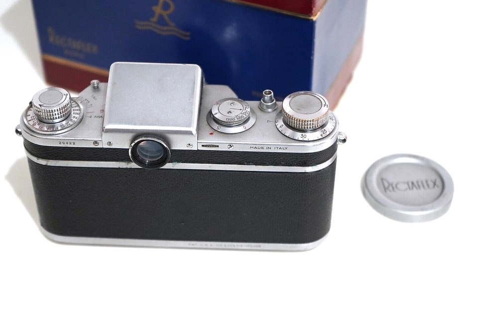 Extremely RARE+++ 1953 Rectaflex w/ Akton 50mm f/1.9 Prototype as Gold ...