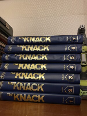 The KNACK DIY Magazine 1 - 7 complete in official released Binders ...
