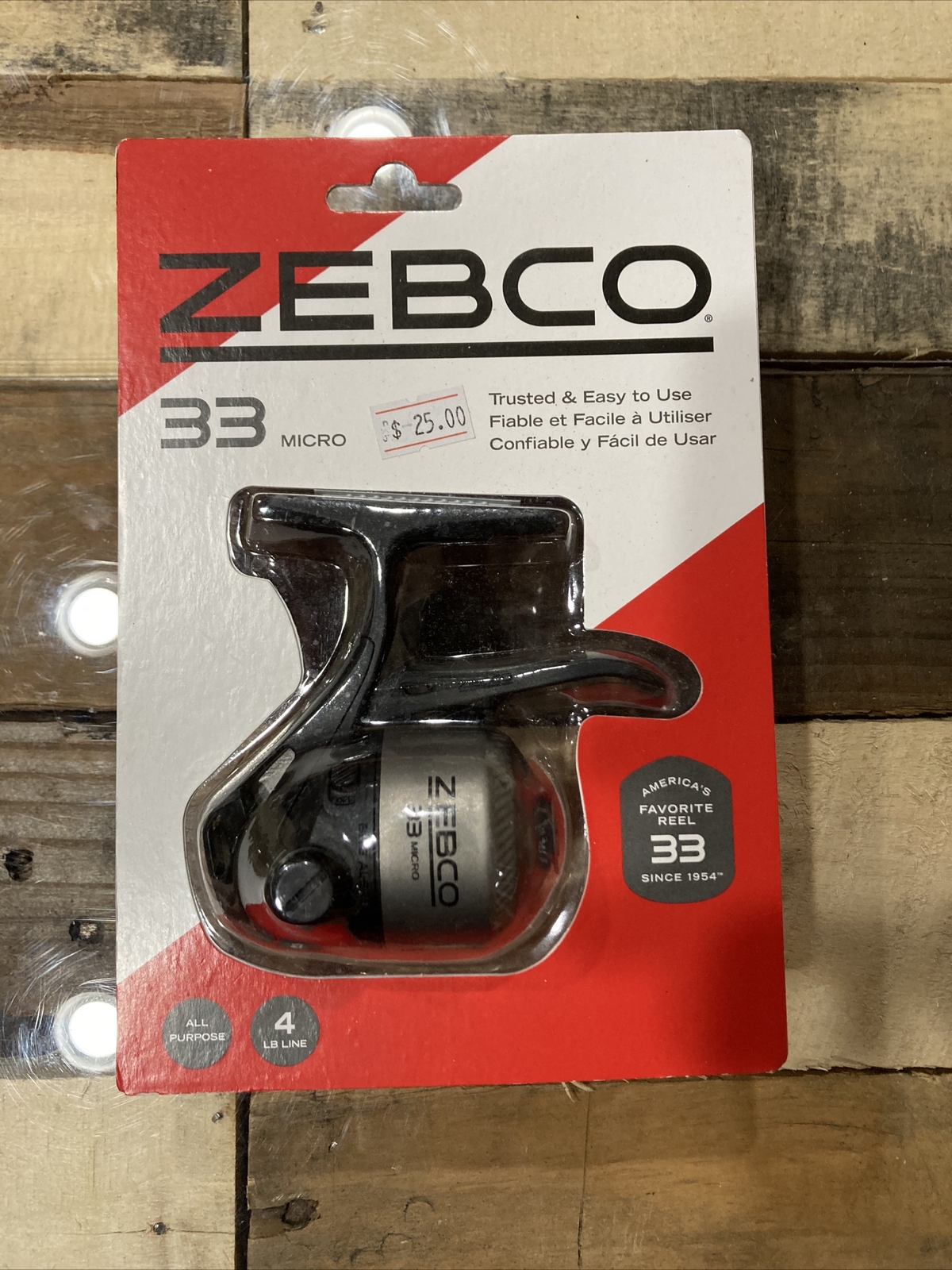 Zebco 33MCN.CP3 33 Micro Spincast Reel 4lb | eBay