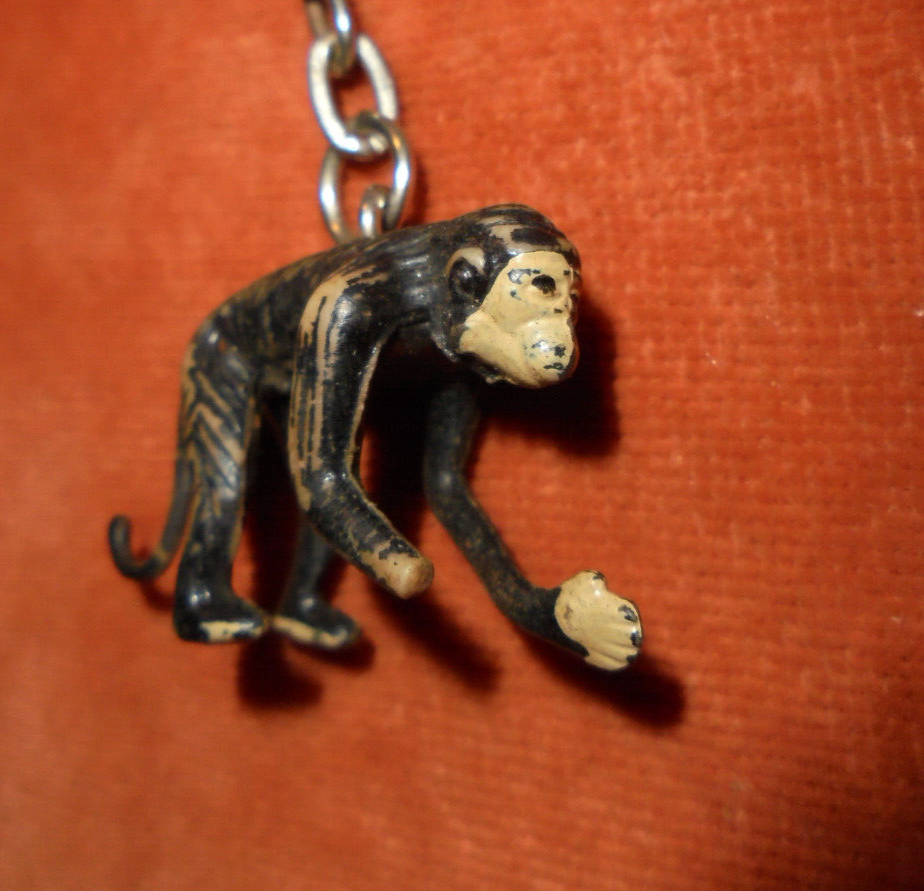 Porte-Clés Jolie miniature mini SINGE ( manque une main ) 35 mm long | eBay